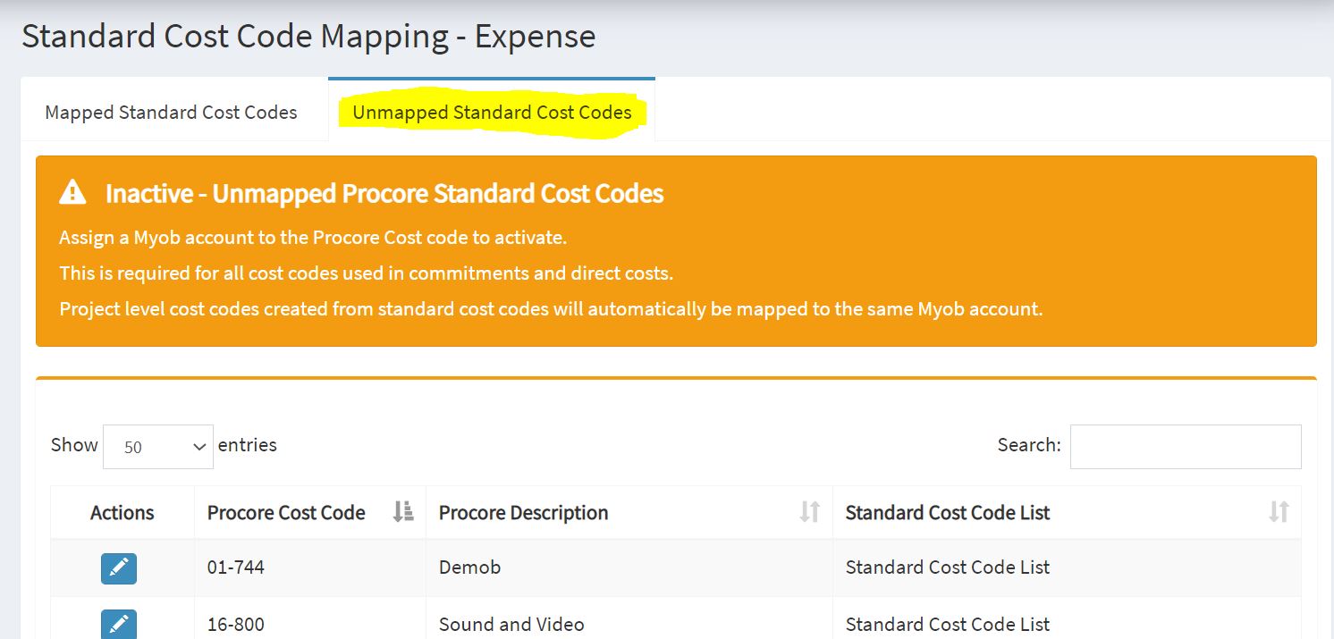 How to configure Many to One Cost Code Mapping in MYOB? – Interfy Help